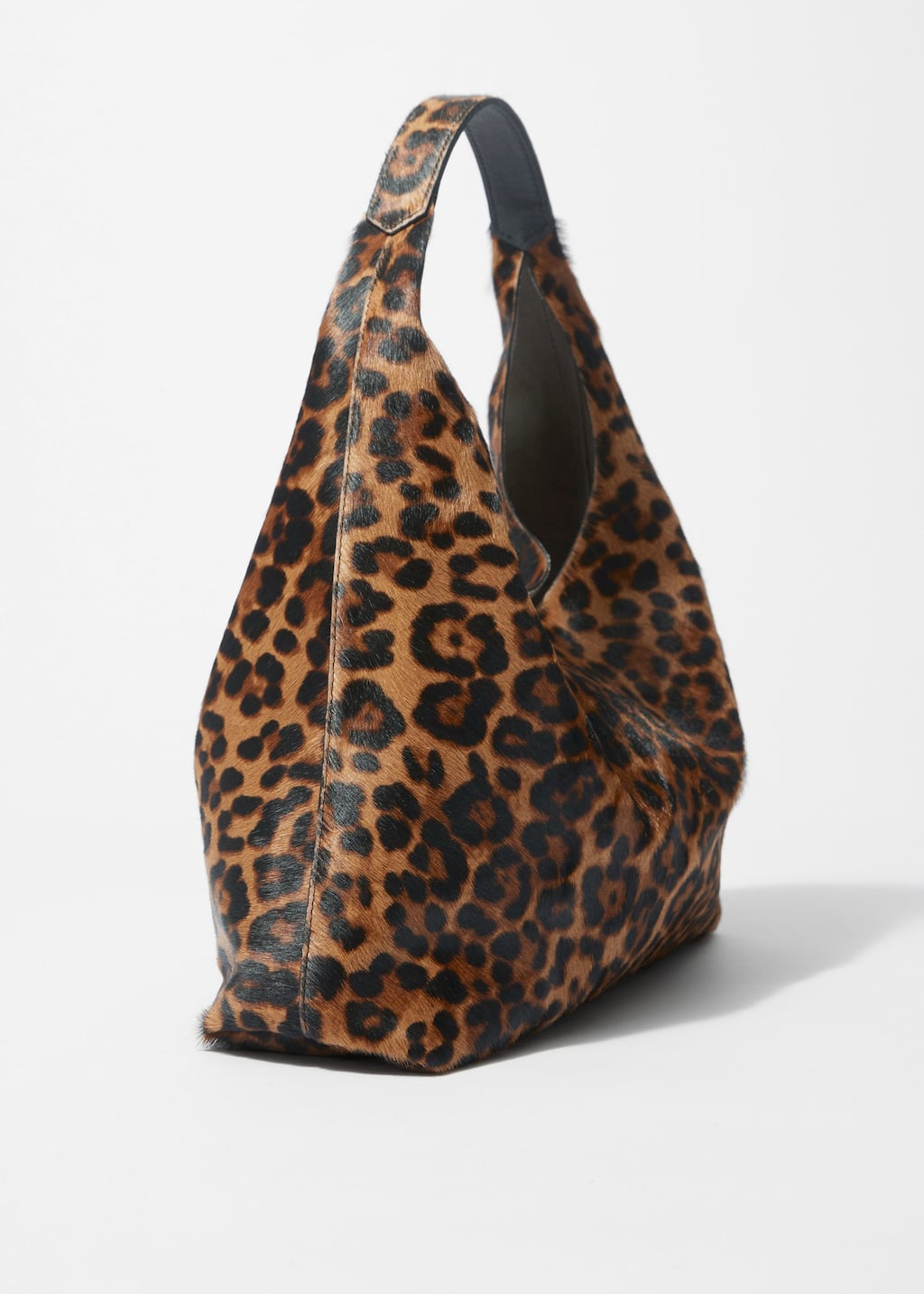 Leopard-Print Leather Tote Bag - Leopard - & Other Stories IT