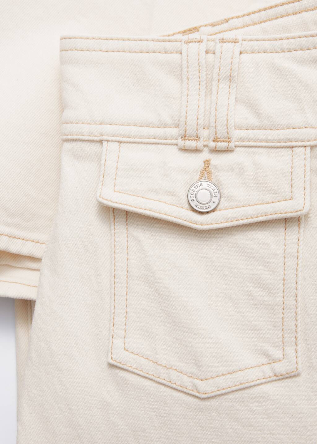 Press-Crease Flared Jeans - Cream - & Other Stories IT