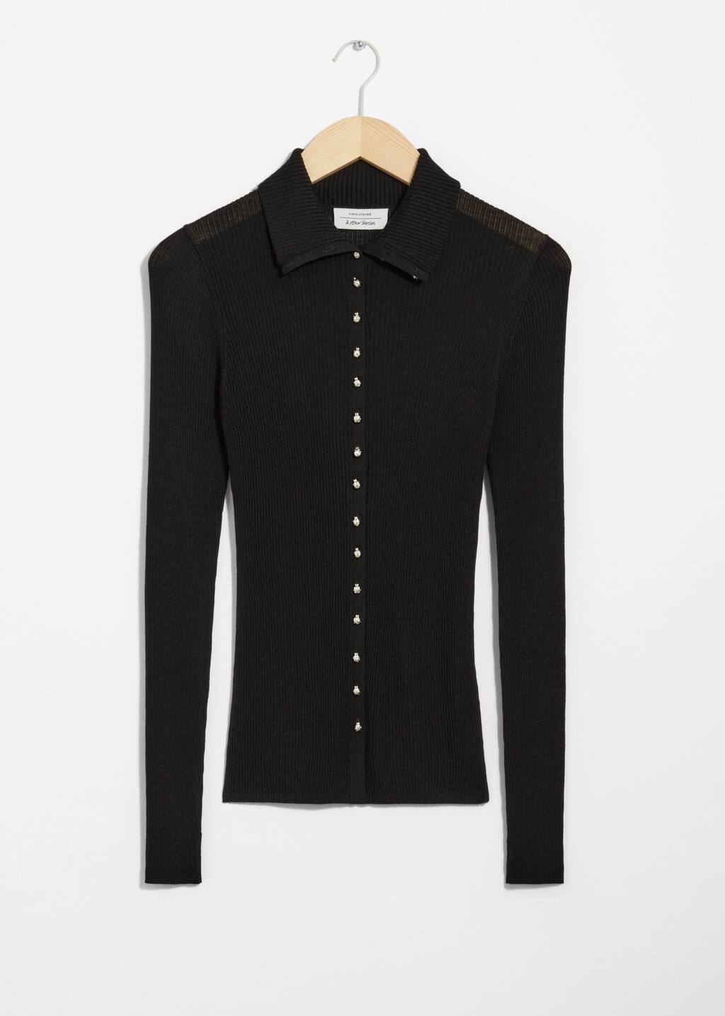 Ladybug Cardigan - Black - & Other Stories